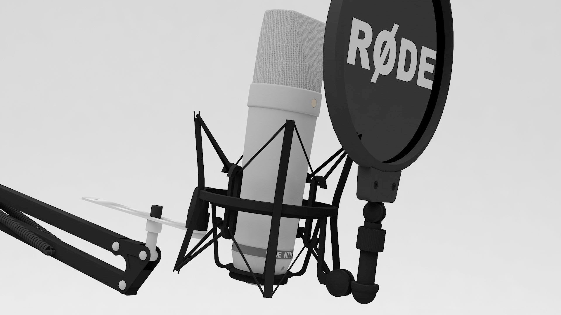 Condenser Microphone 3D Model - TurboSquid 2039012