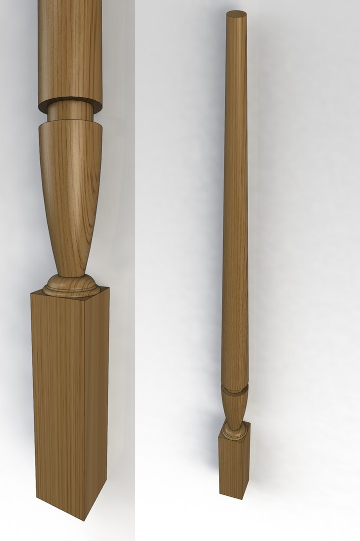Baluster 3D Model - TurboSquid 1556964