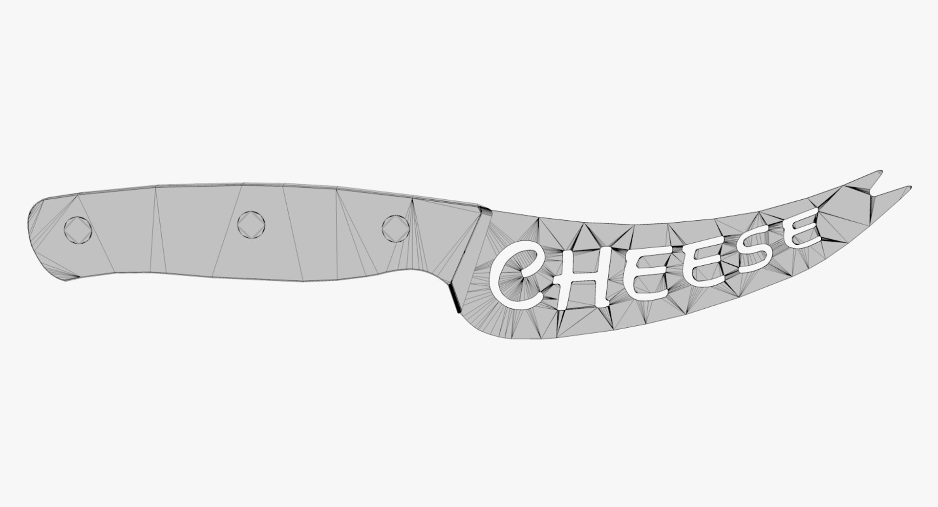 Realistic Knife 3D Model - TurboSquid 1407829