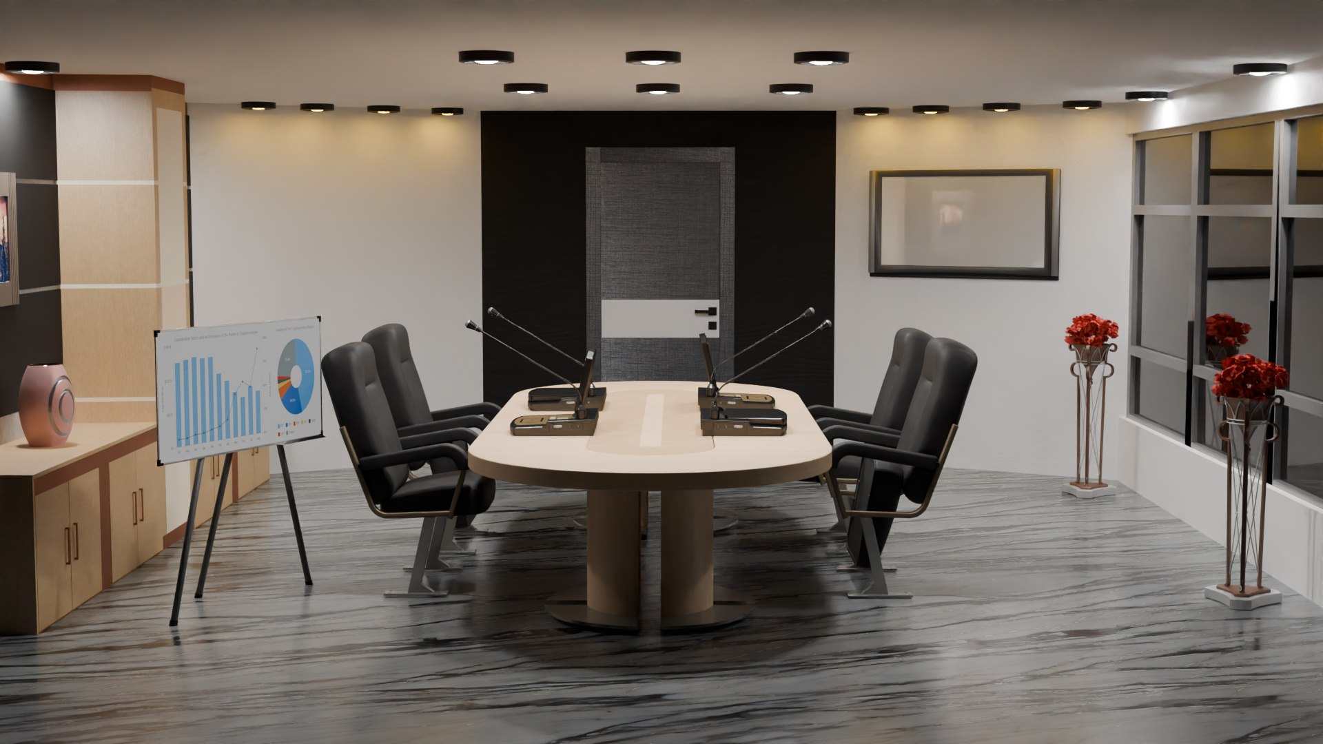 3D Conference Room Model - TurboSquid 2187942