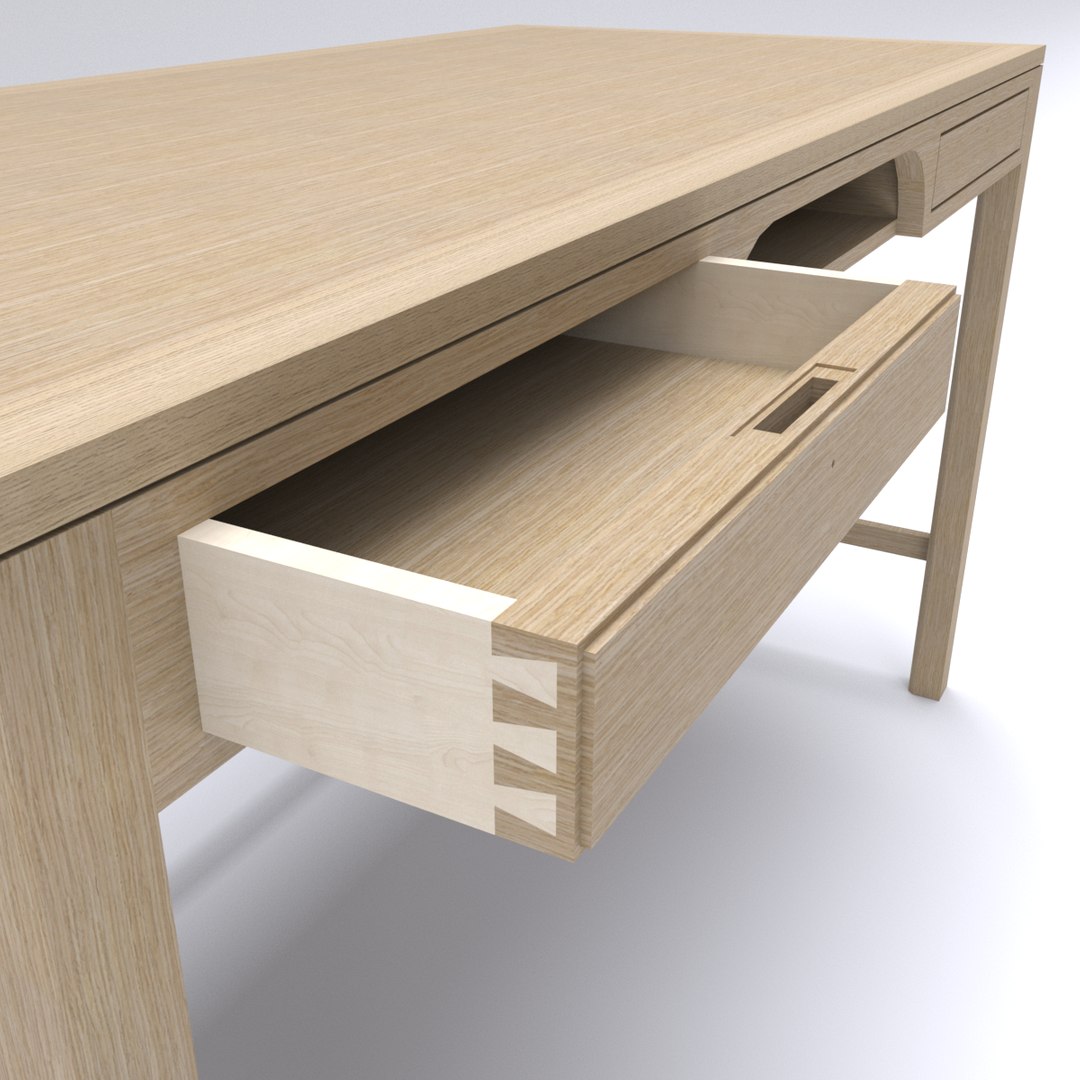 3D Carpenter Desk - TurboSquid 1616352