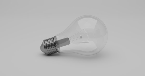 modelo 3d glass bulb - TurboSquid 2019443