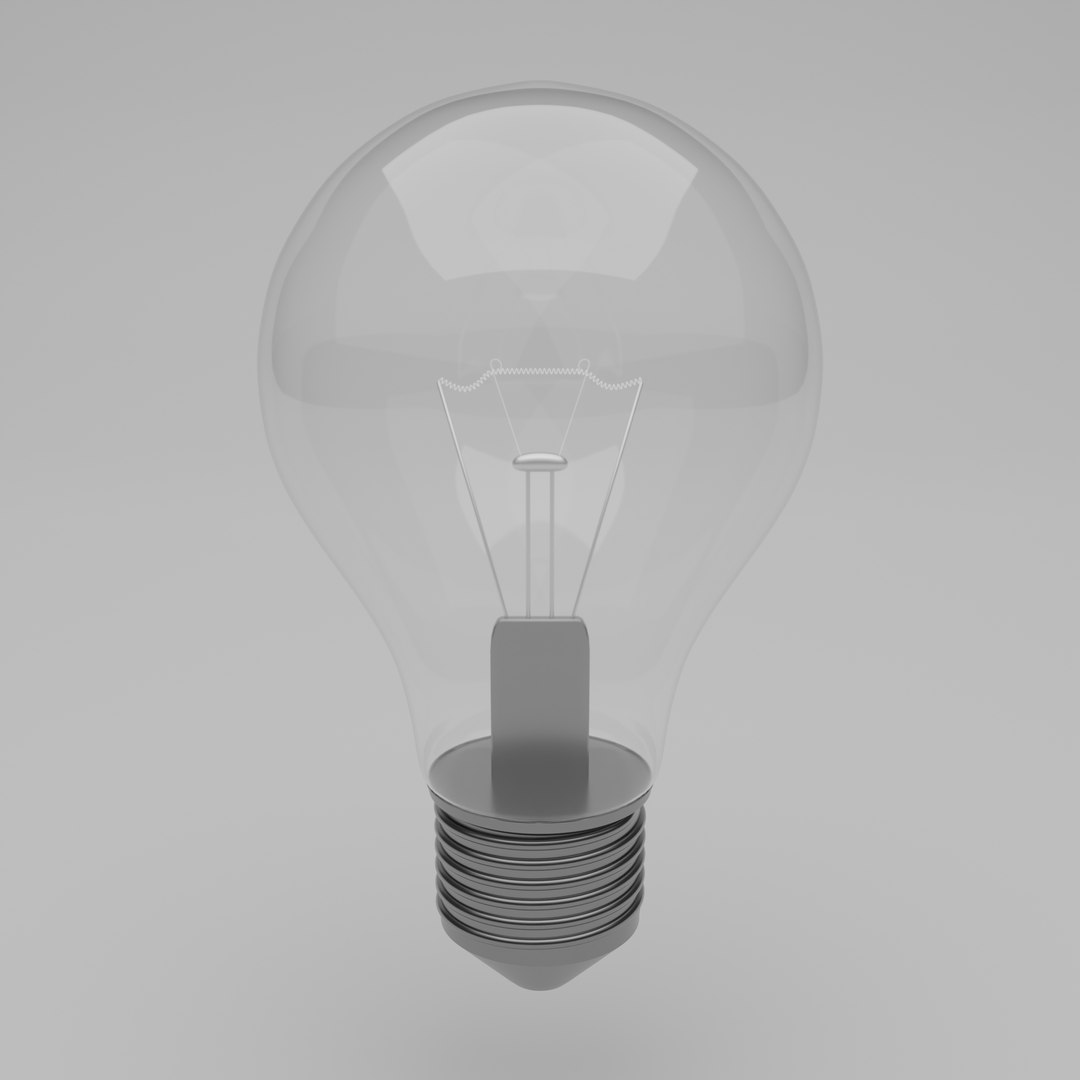 3D Model Glass Bulb - TurboSquid 2019443