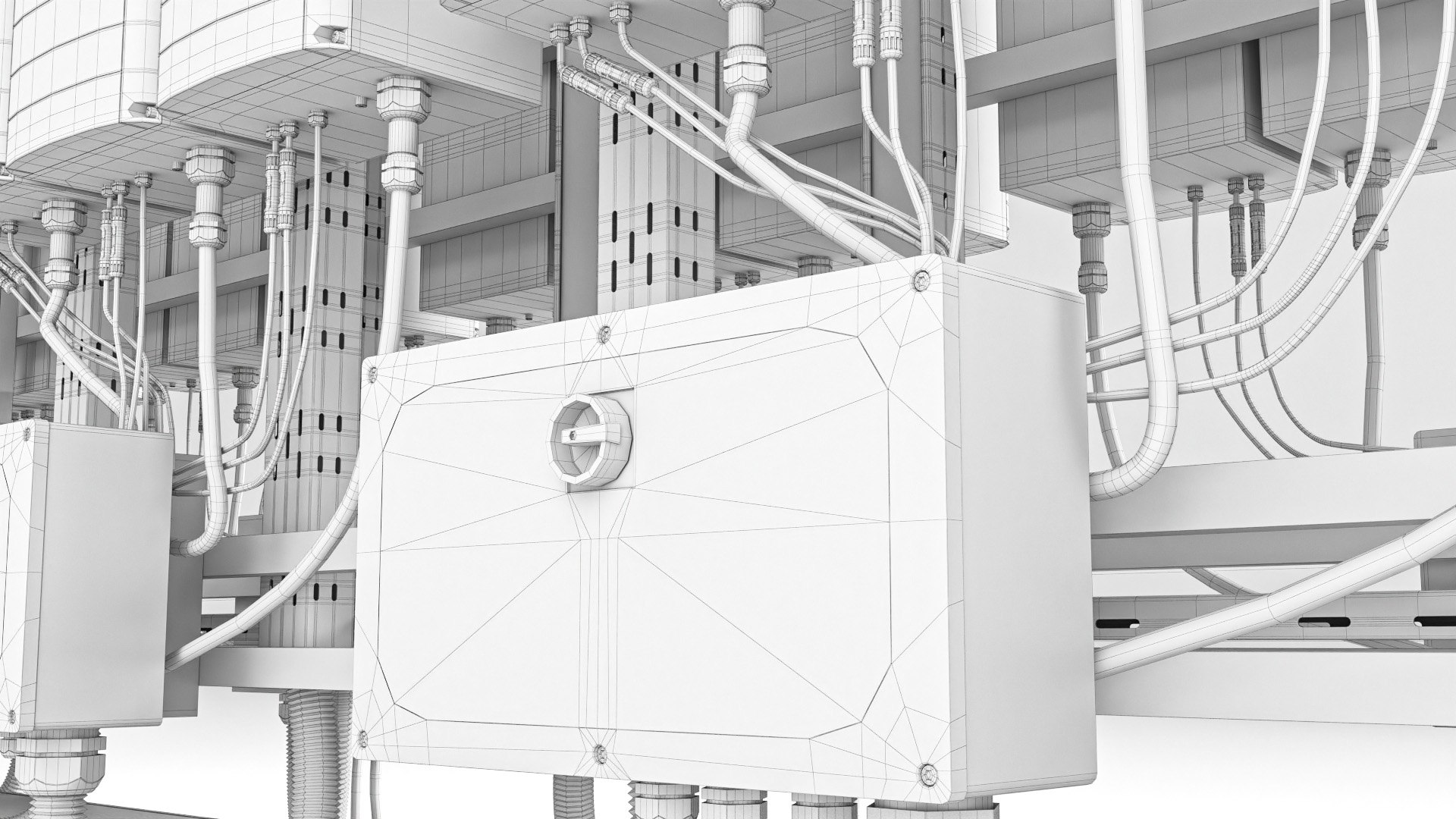 3D Solar Inverter Room Model - TurboSquid 2094632