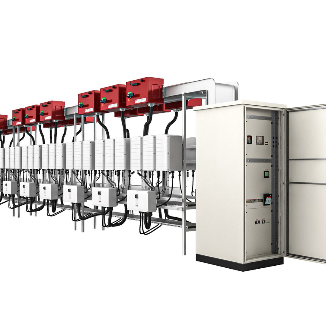 3D Solar Inverter Room Model - TurboSquid 2094632