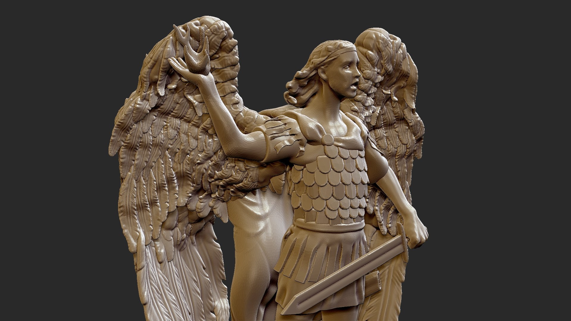 3D Angel Model - TurboSquid 1697805