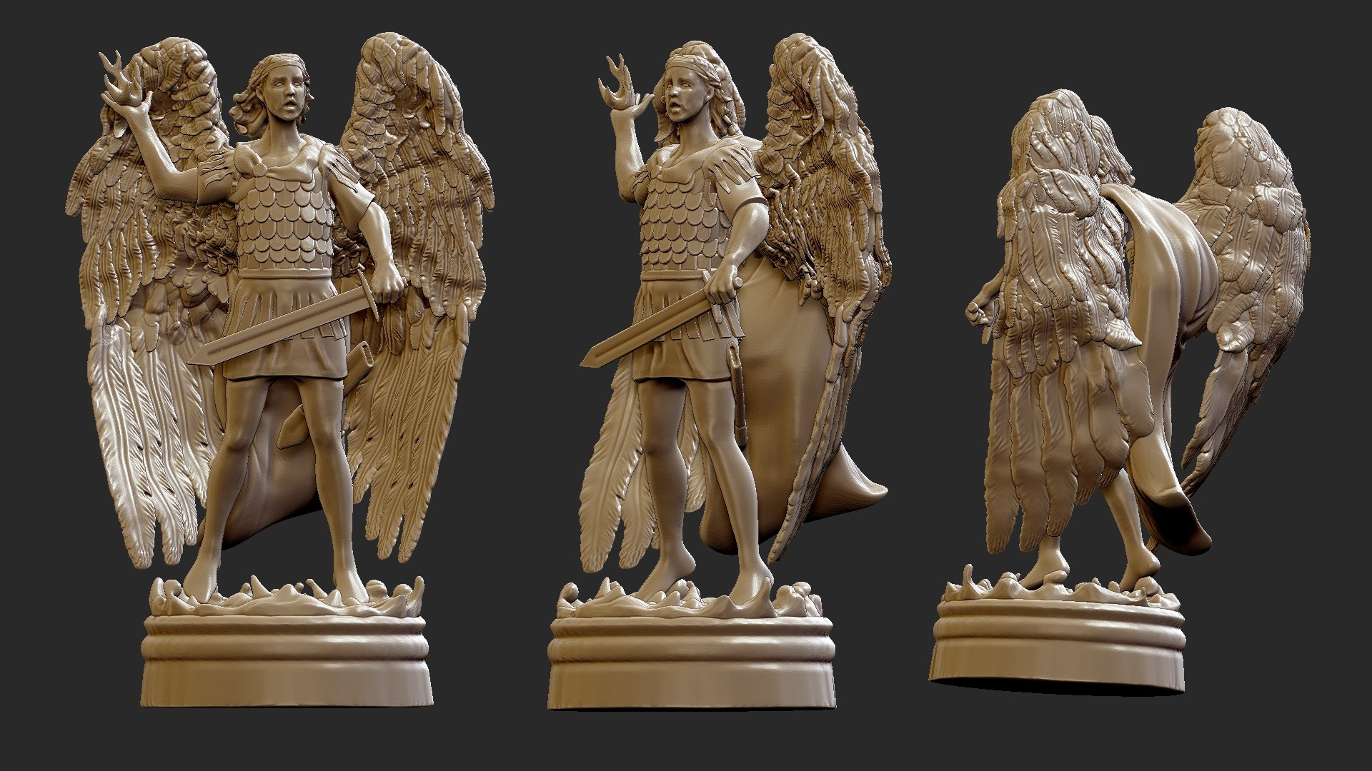 3D Angel Model - TurboSquid 1697805