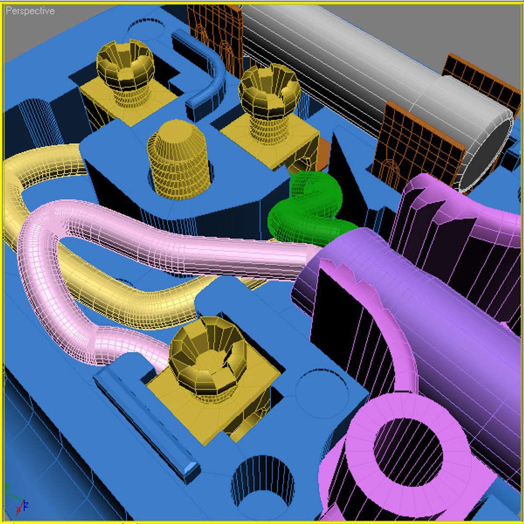 British Electrical Plug 3d Model