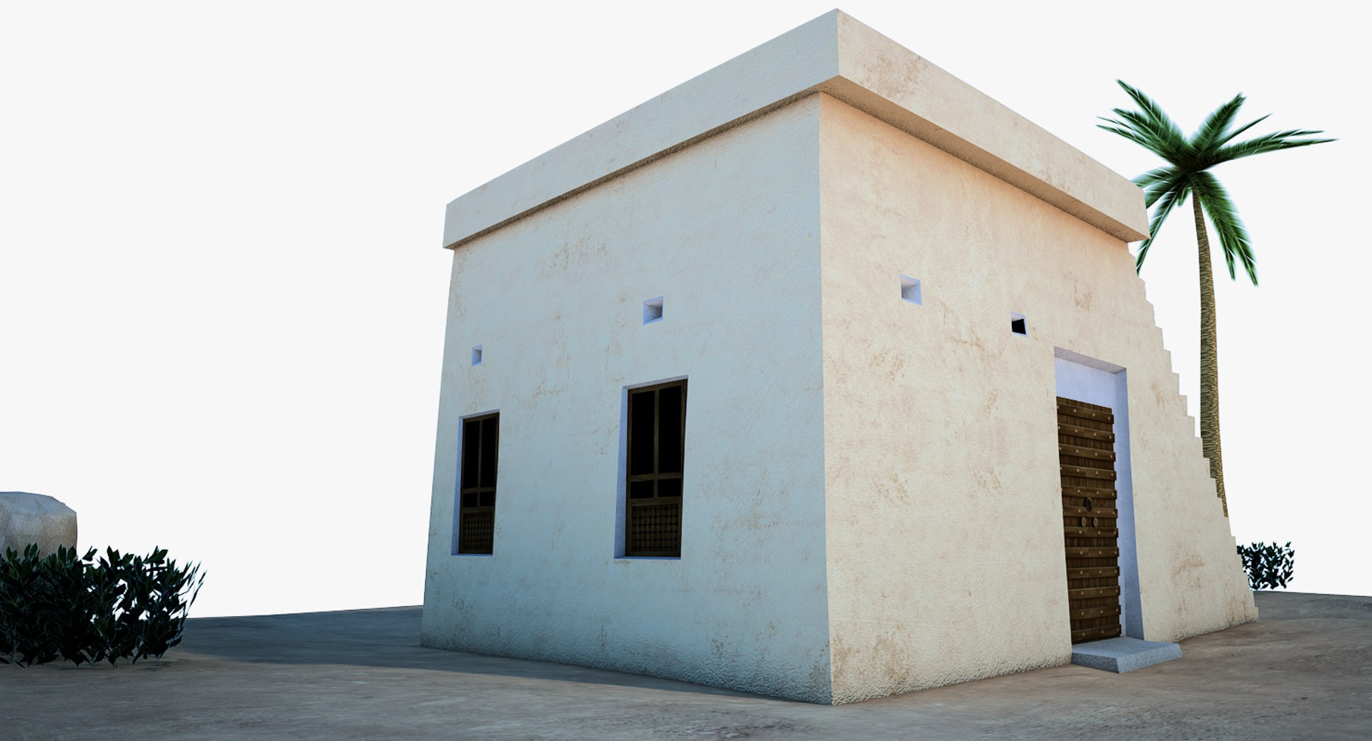 3D Middle East House Model - TurboSquid 1302868