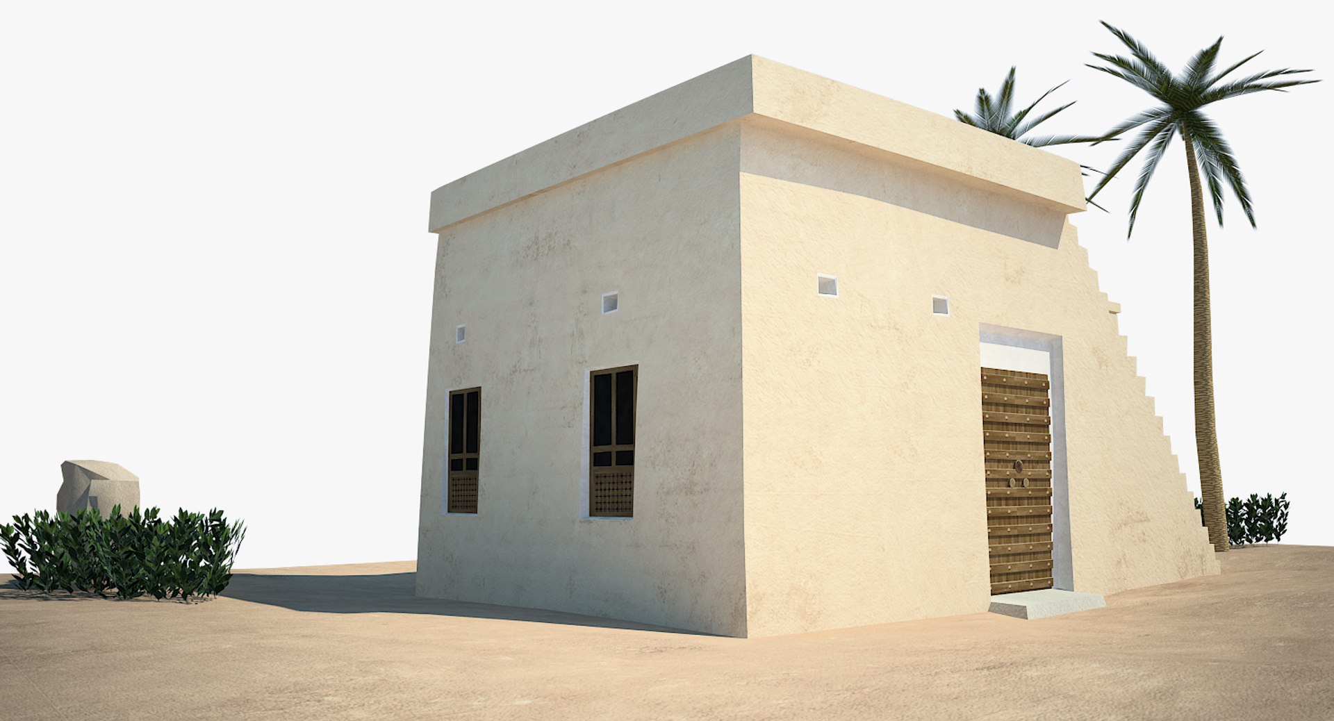 3D middle east house model - TurboSquid 1302868