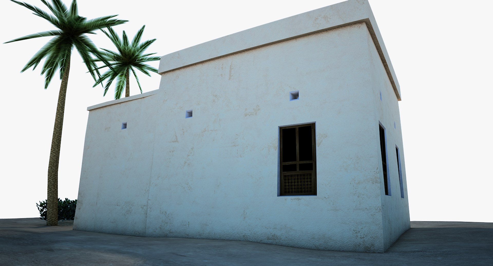 3D Middle East House Model - TurboSquid 1302868