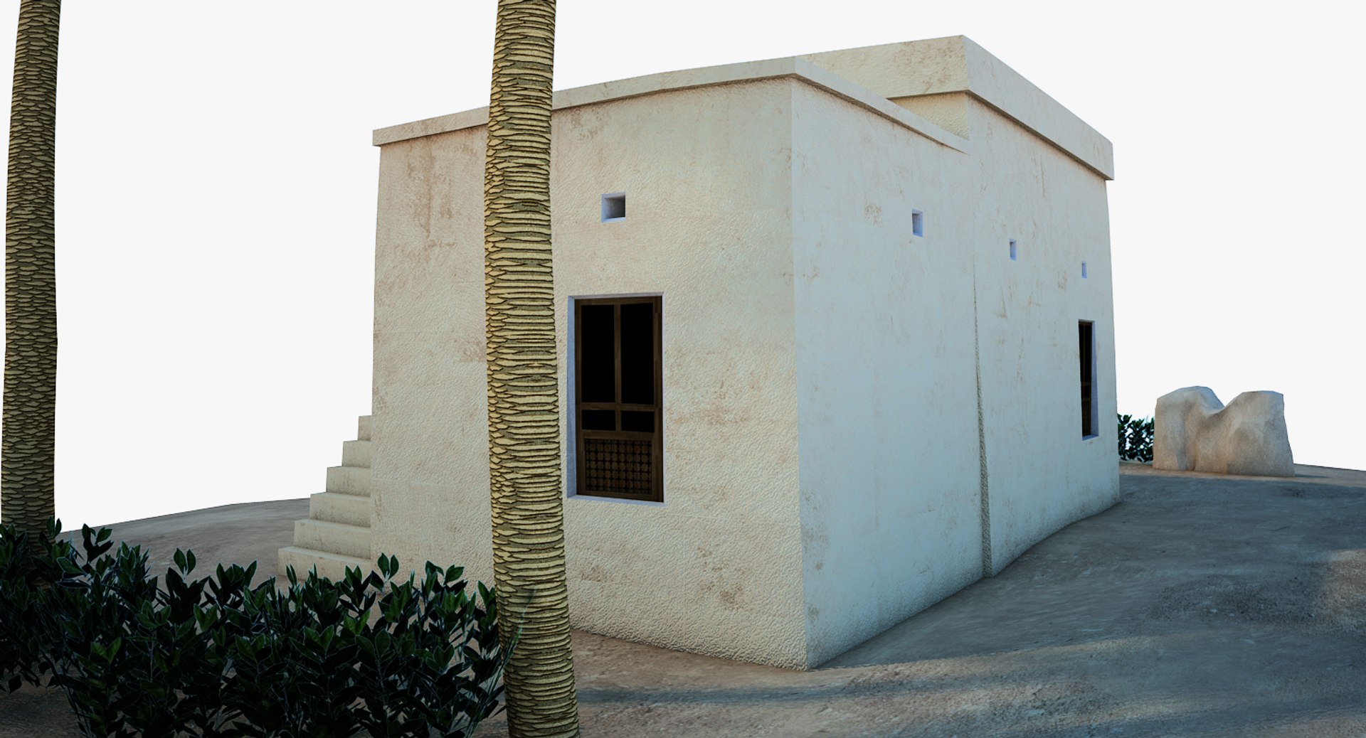 3D Middle East House Model - TurboSquid 1302868