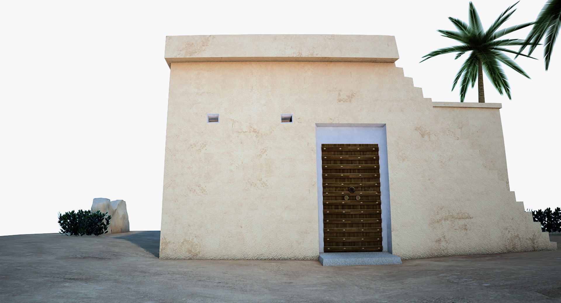 3D Middle East House Model - TurboSquid 1302868