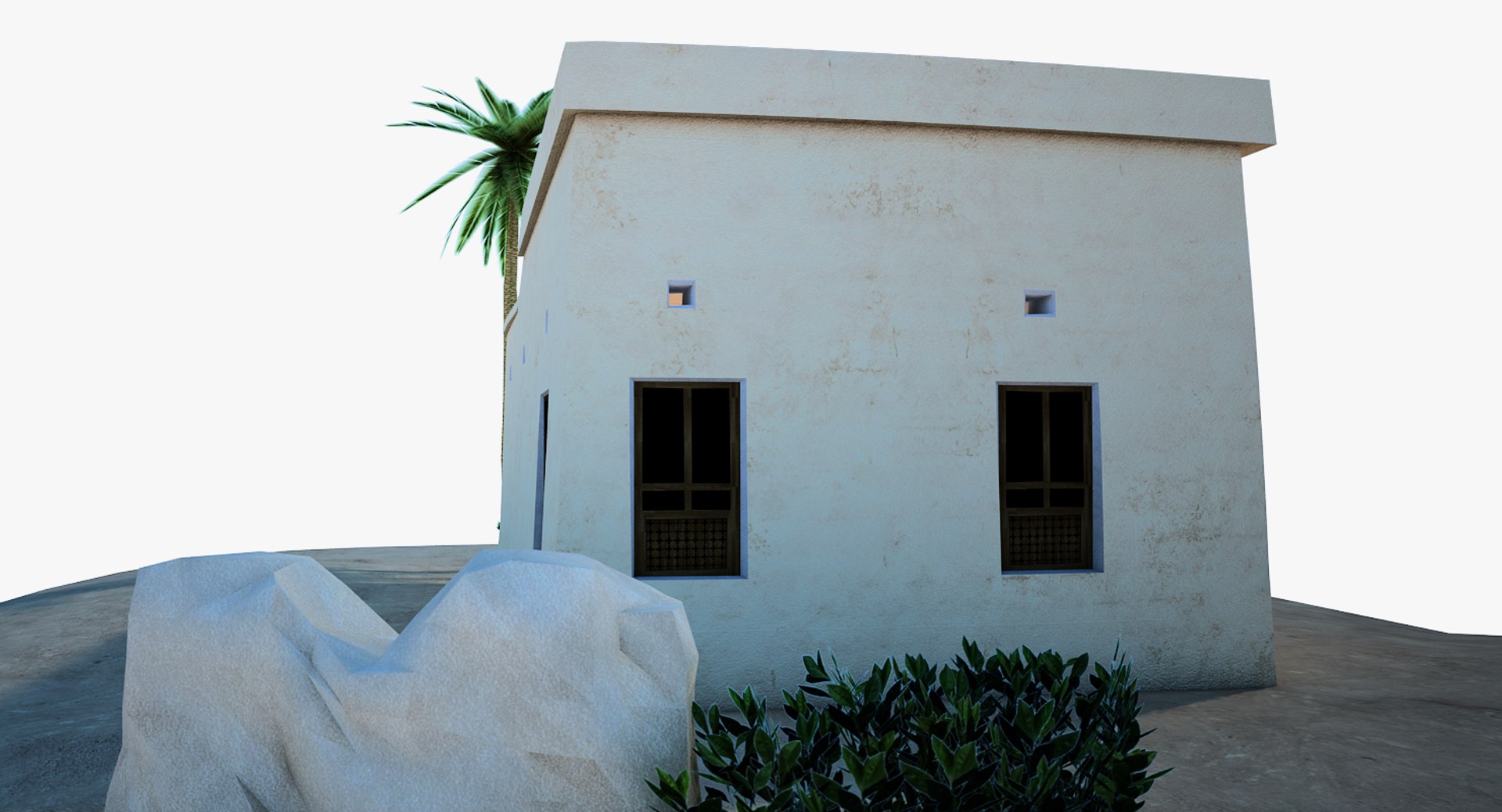 3D Middle East House Model - TurboSquid 1302868