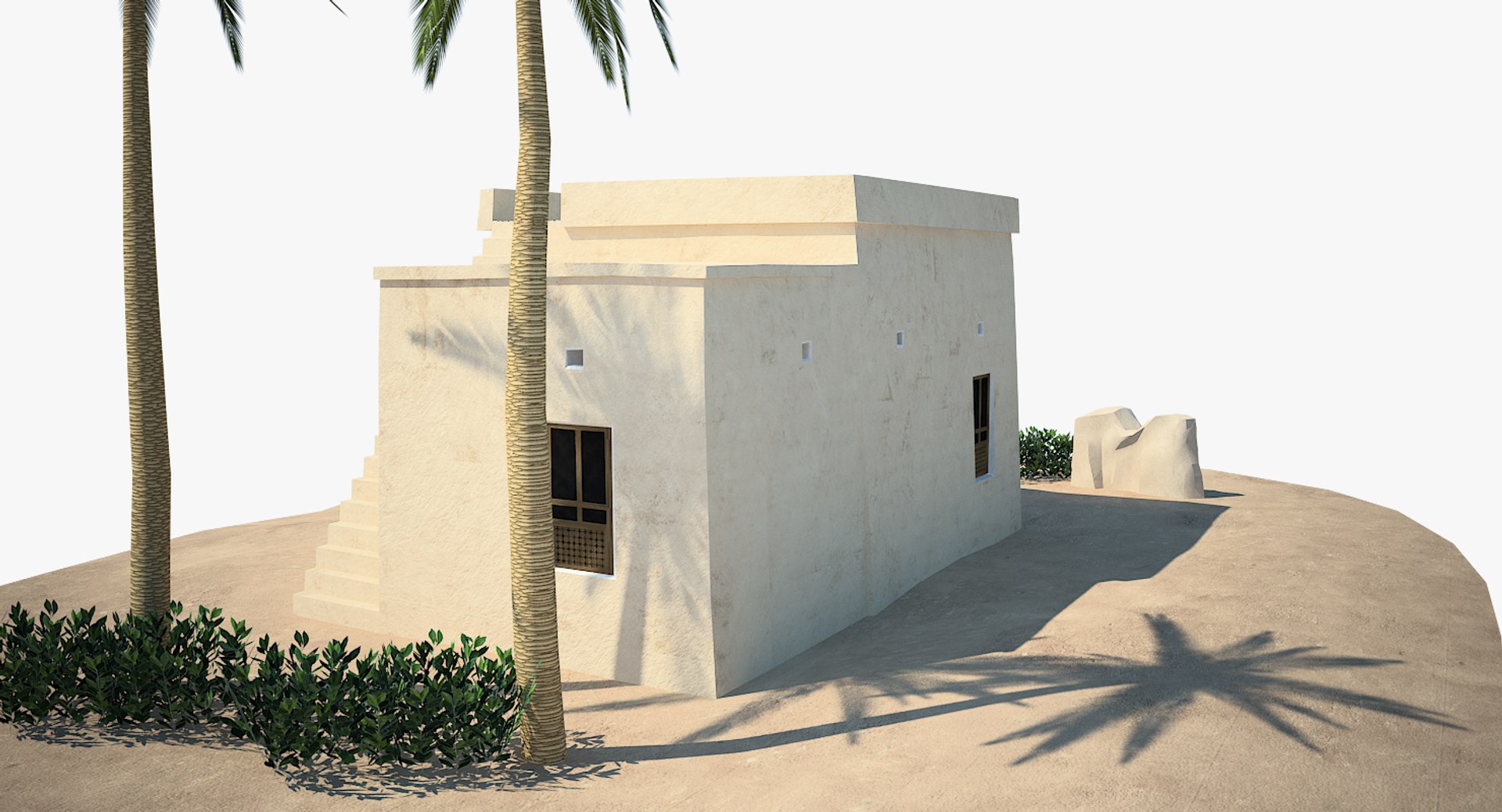 3D middle east house model - TurboSquid 1302868