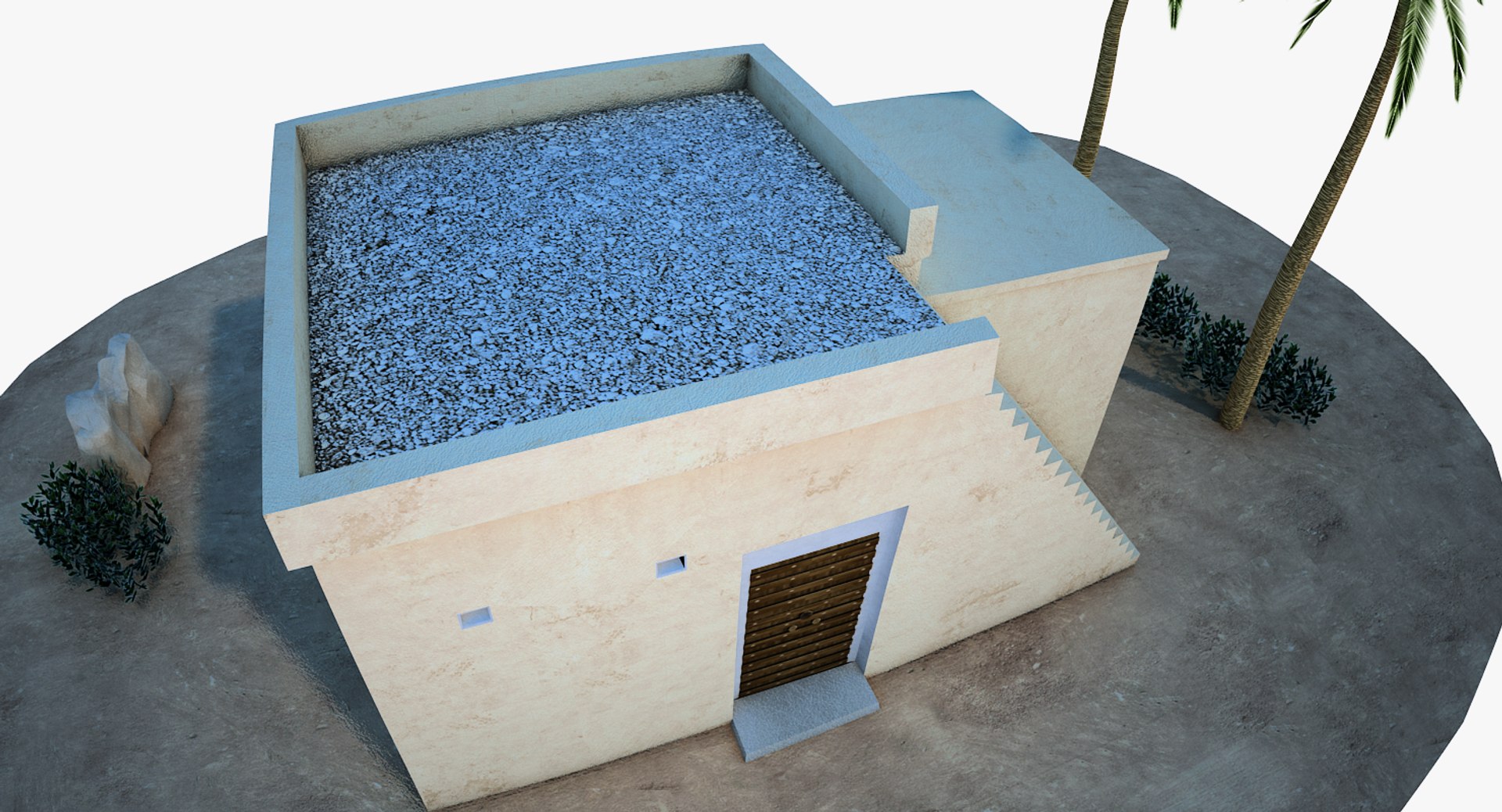 3D Middle East House Model - TurboSquid 1302868