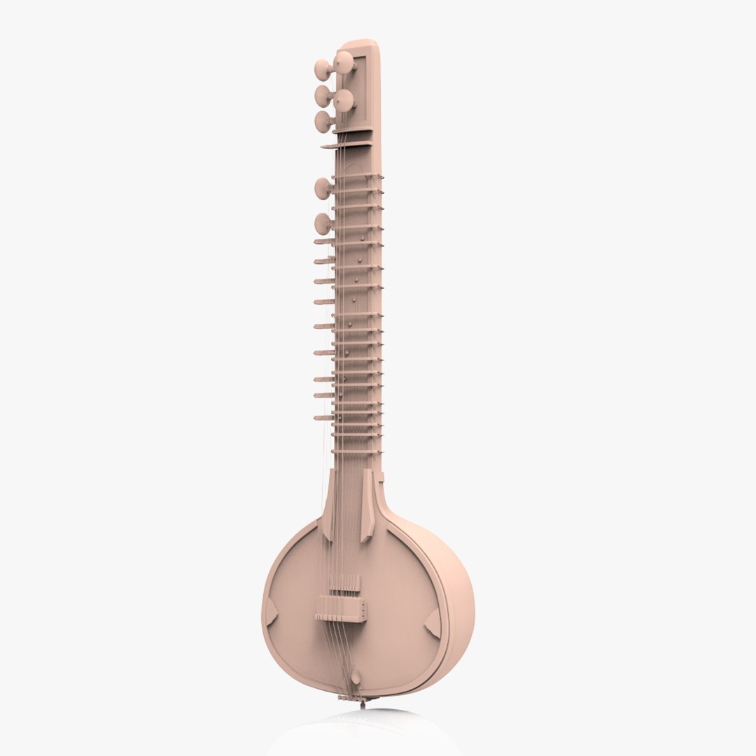 Sitar 3D - TurboSquid 2132730