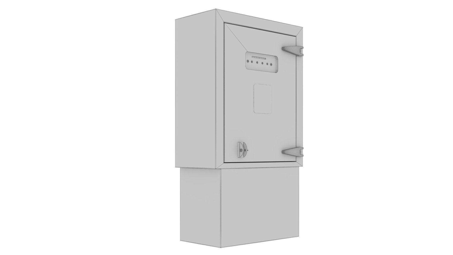 ELECTRICAL CONTROL BOX 3D Model - TurboSquid 1947735