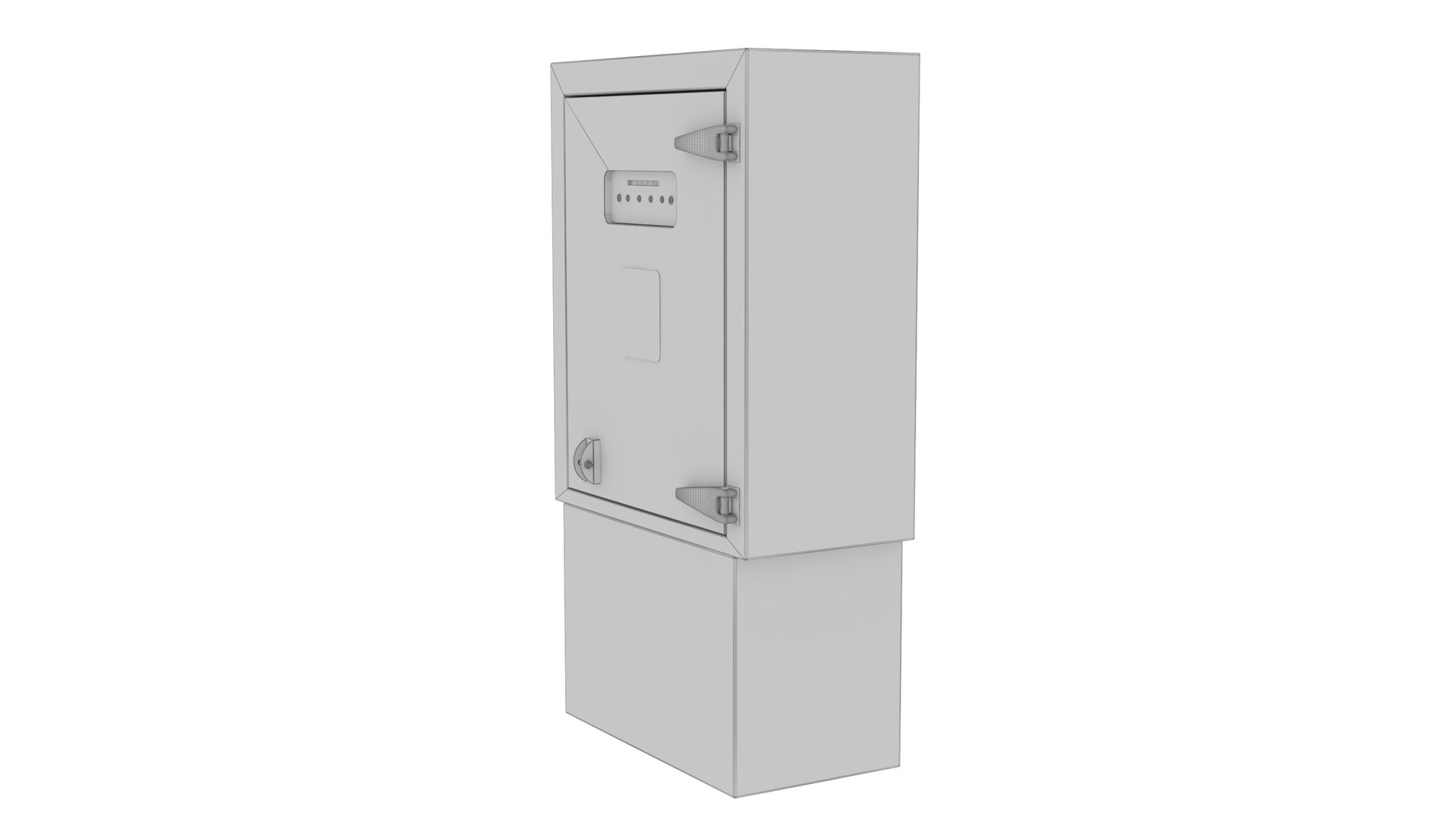 ELECTRICAL CONTROL BOX 3D Model - TurboSquid 1947735