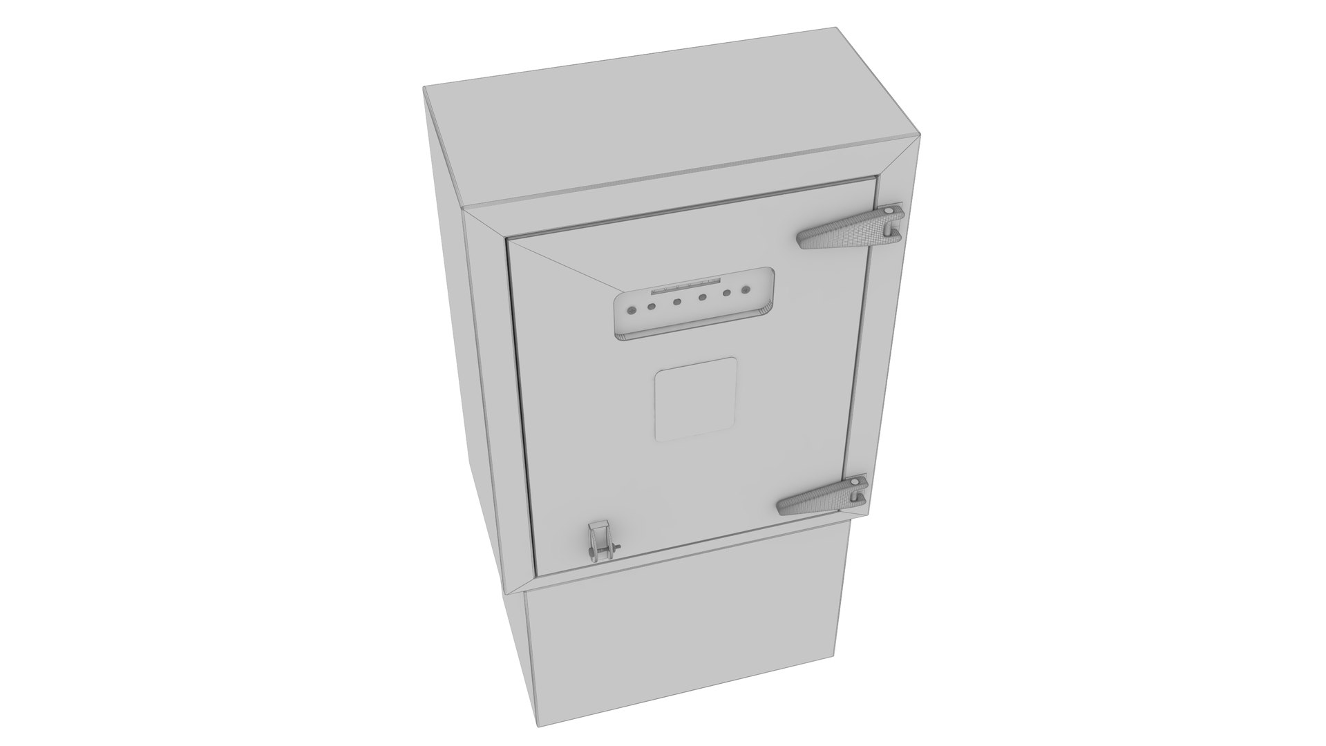 ELECTRICAL CONTROL BOX 3D Model - TurboSquid 1947735