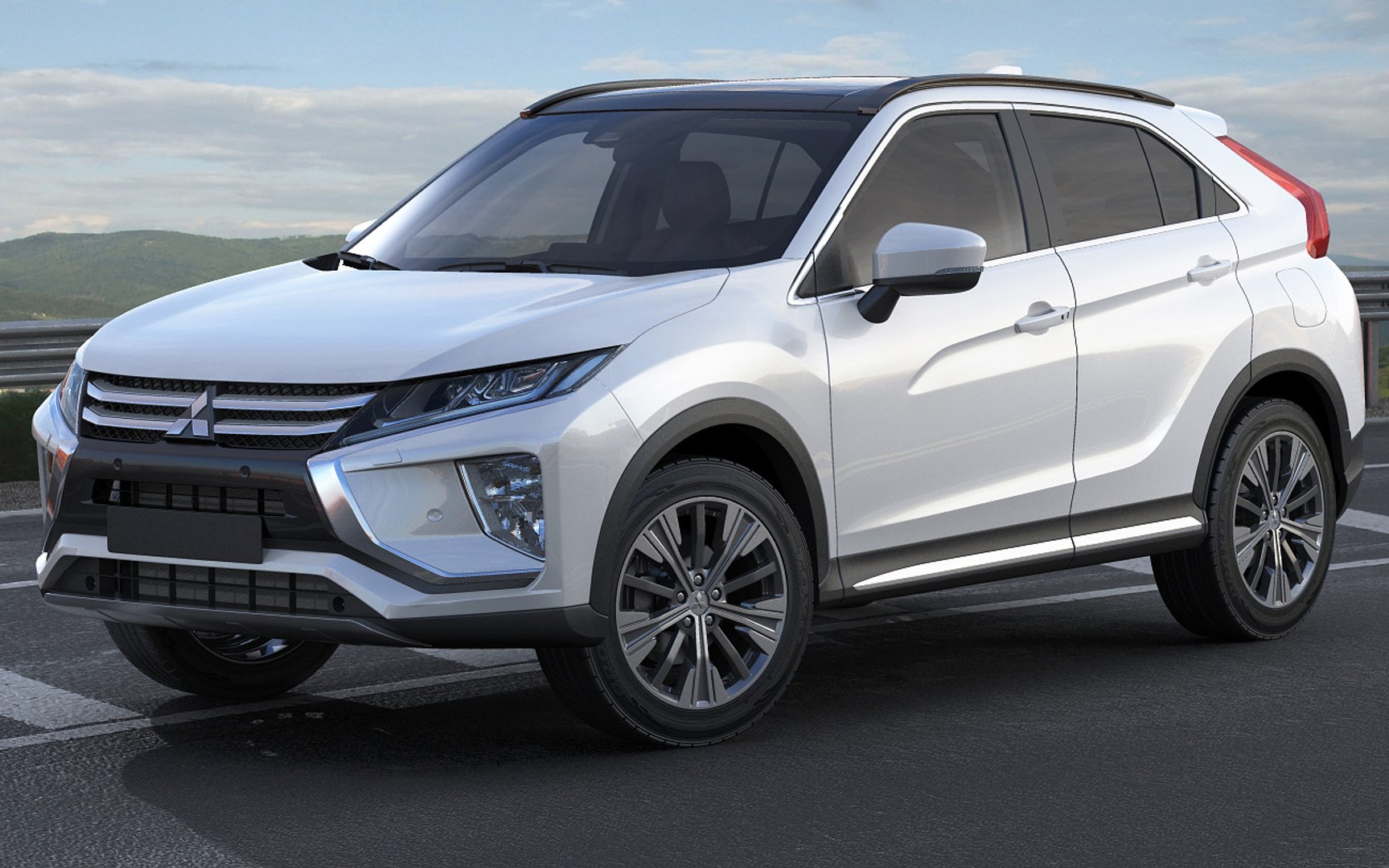 Mitsubishi eclipse cross 3D model - TurboSquid 1195106