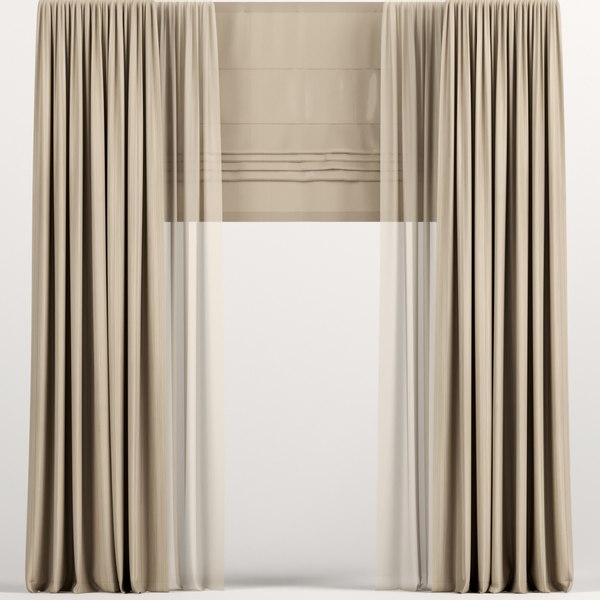 Roman Curtain 3D Models for Download | TurboSquid