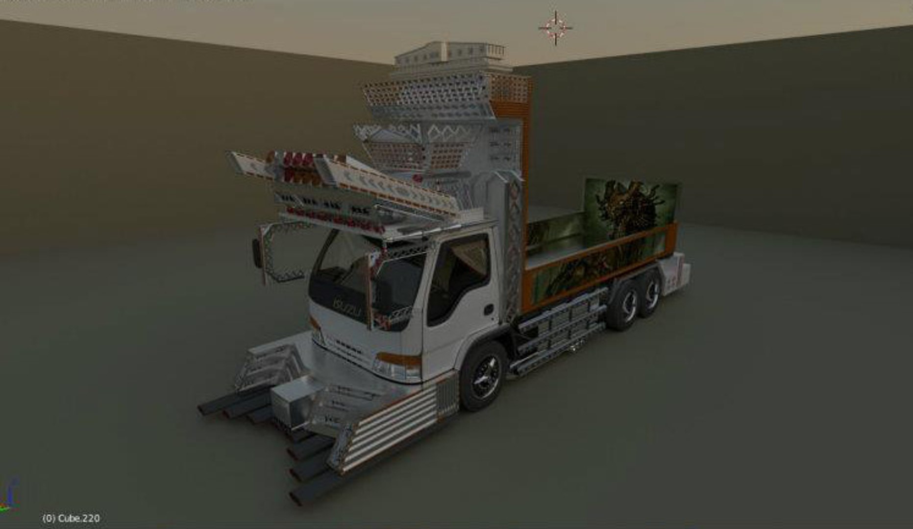 Isuzu Elf 3d Model