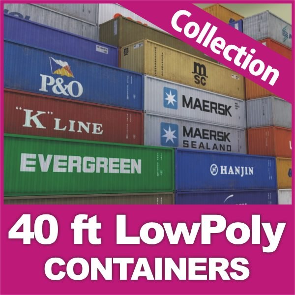 3D containers cargo ship pro - TurboSquid 1403365