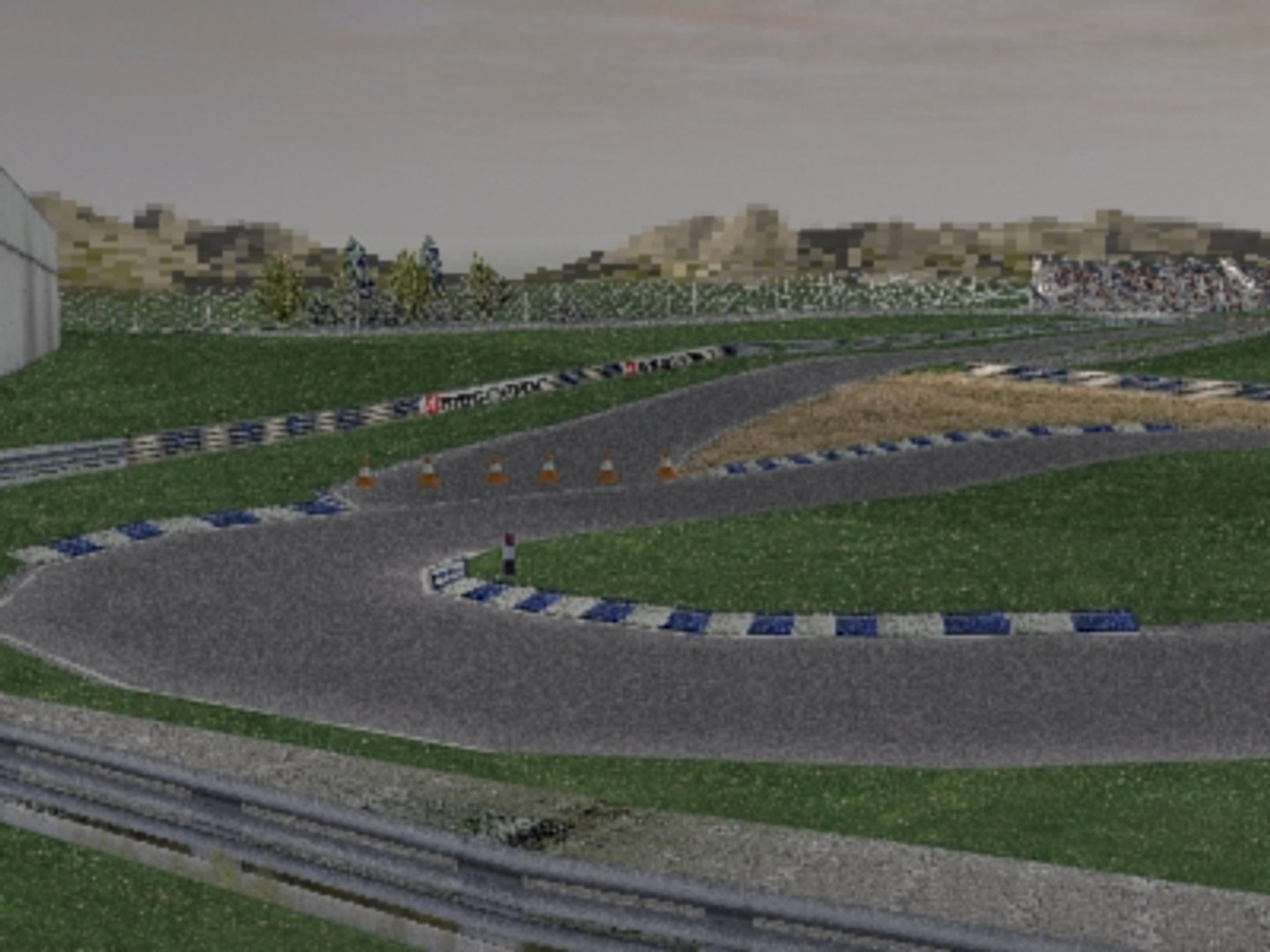 Silverstone Circuit Racing 3d Max