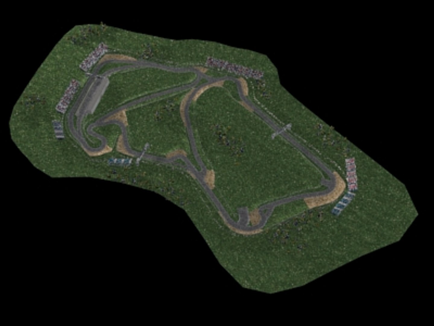 Silverstone Circuit Racing 3d Max