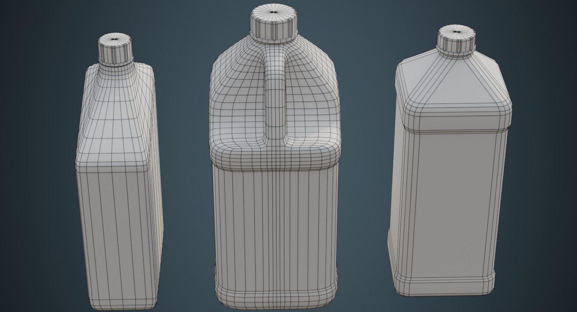 3D Bottles 1b - TurboSquid 1634404