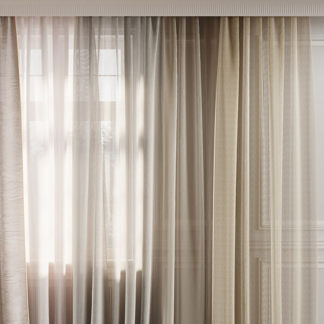 CURTAINS 553C Model - TurboSquid 2182061