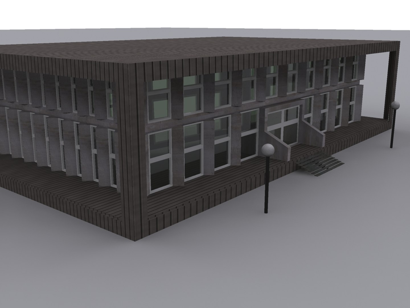 free building 3d model