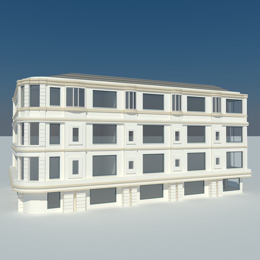 Building House 3d 3ds