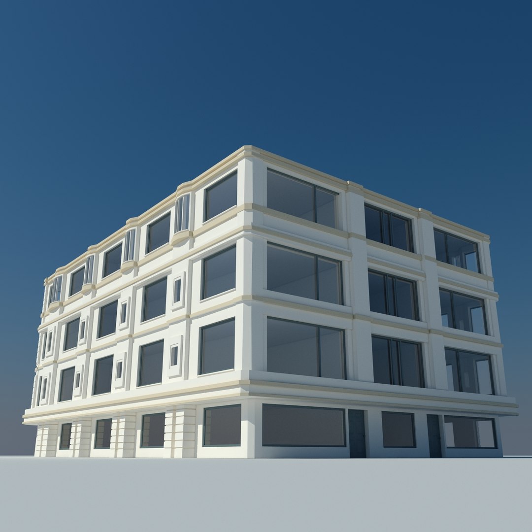 Building House 3d 3ds