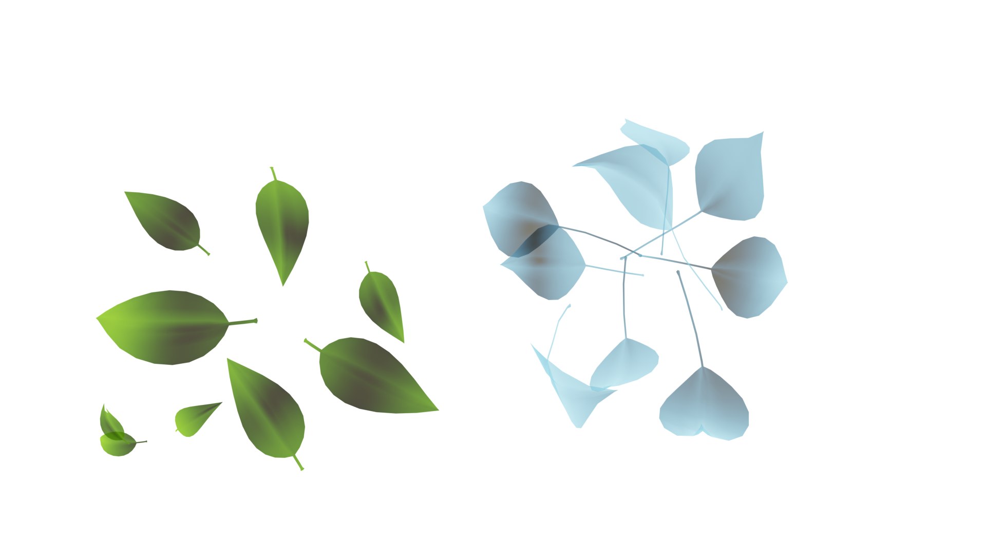 3D Leaves Model - TurboSquid 1667507