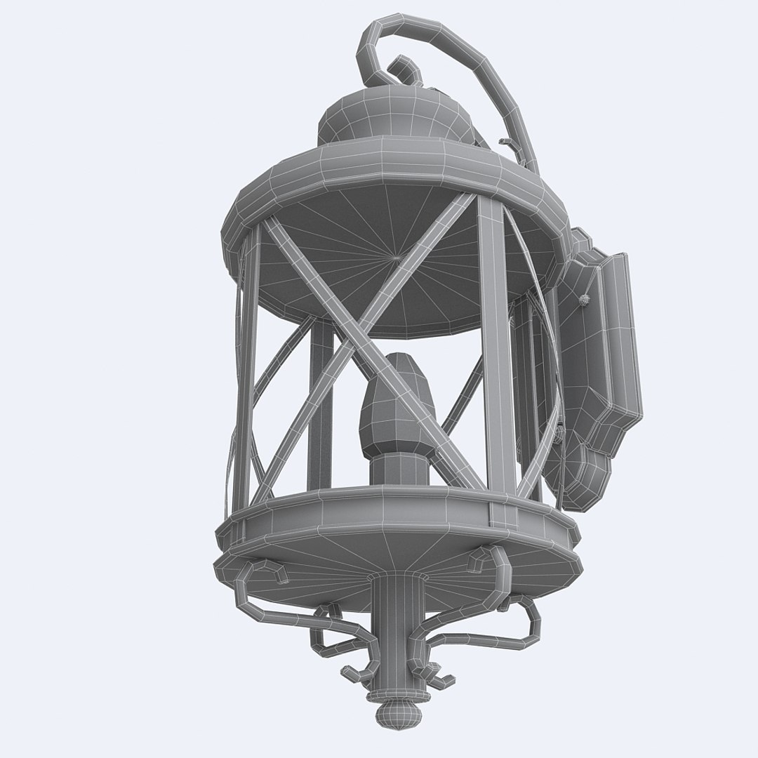 outdoor lantern 3d model