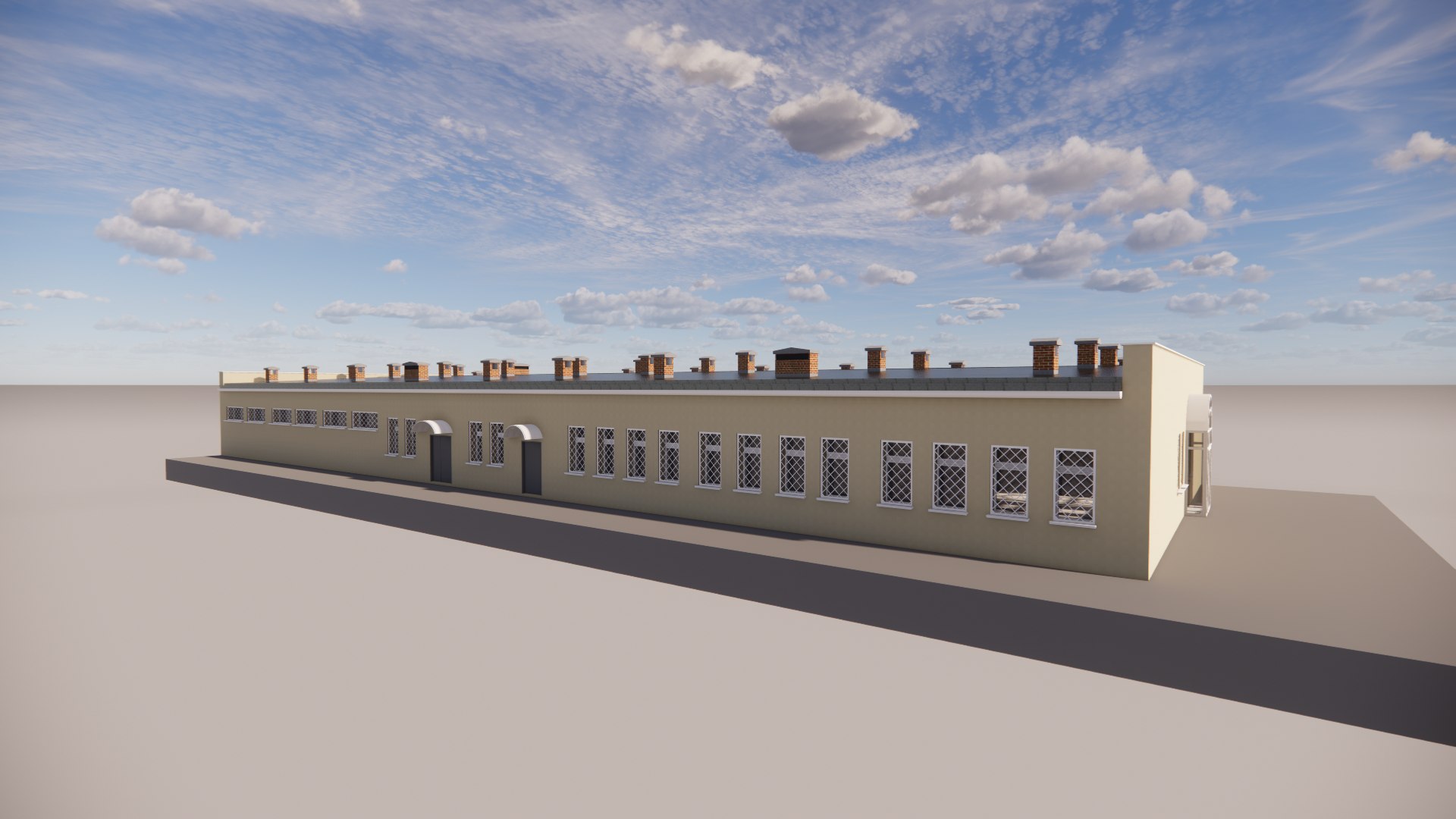 3D Model Simple Warehouse - TurboSquid 2173238