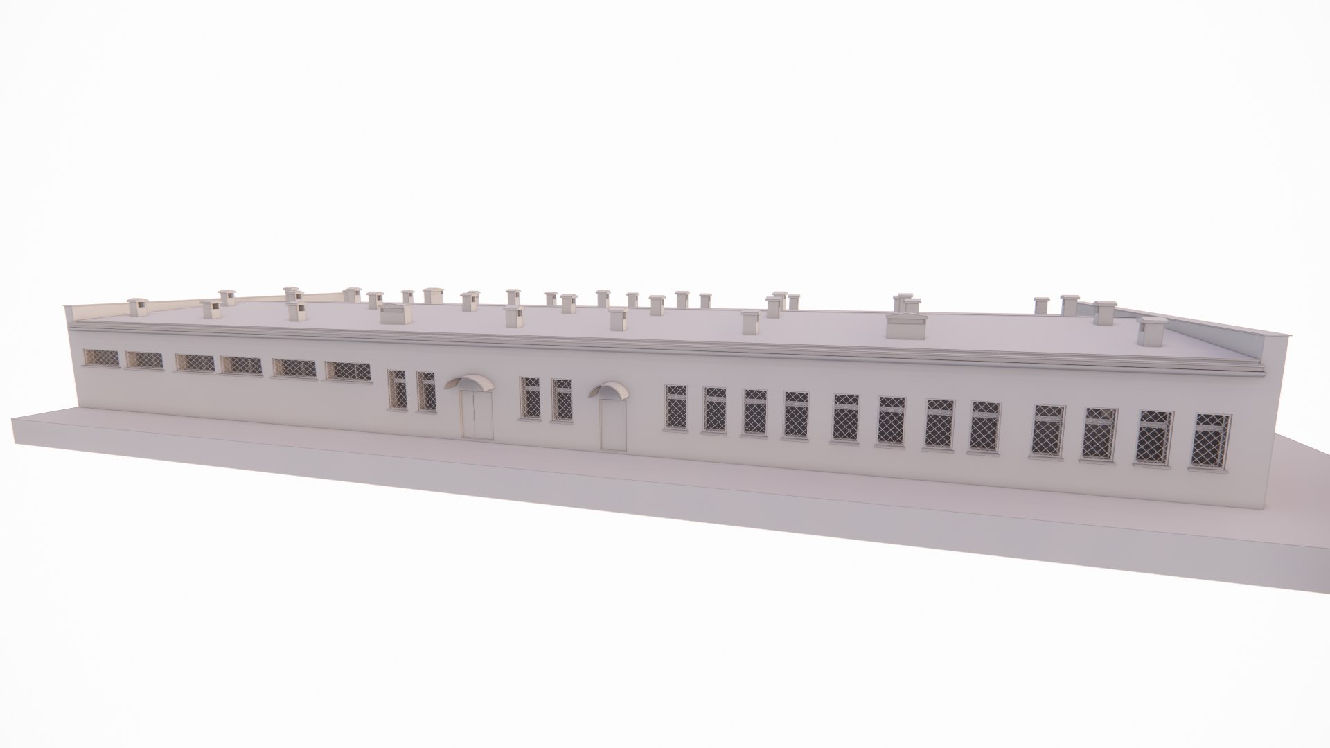 3D Model Simple Warehouse - TurboSquid 2173238