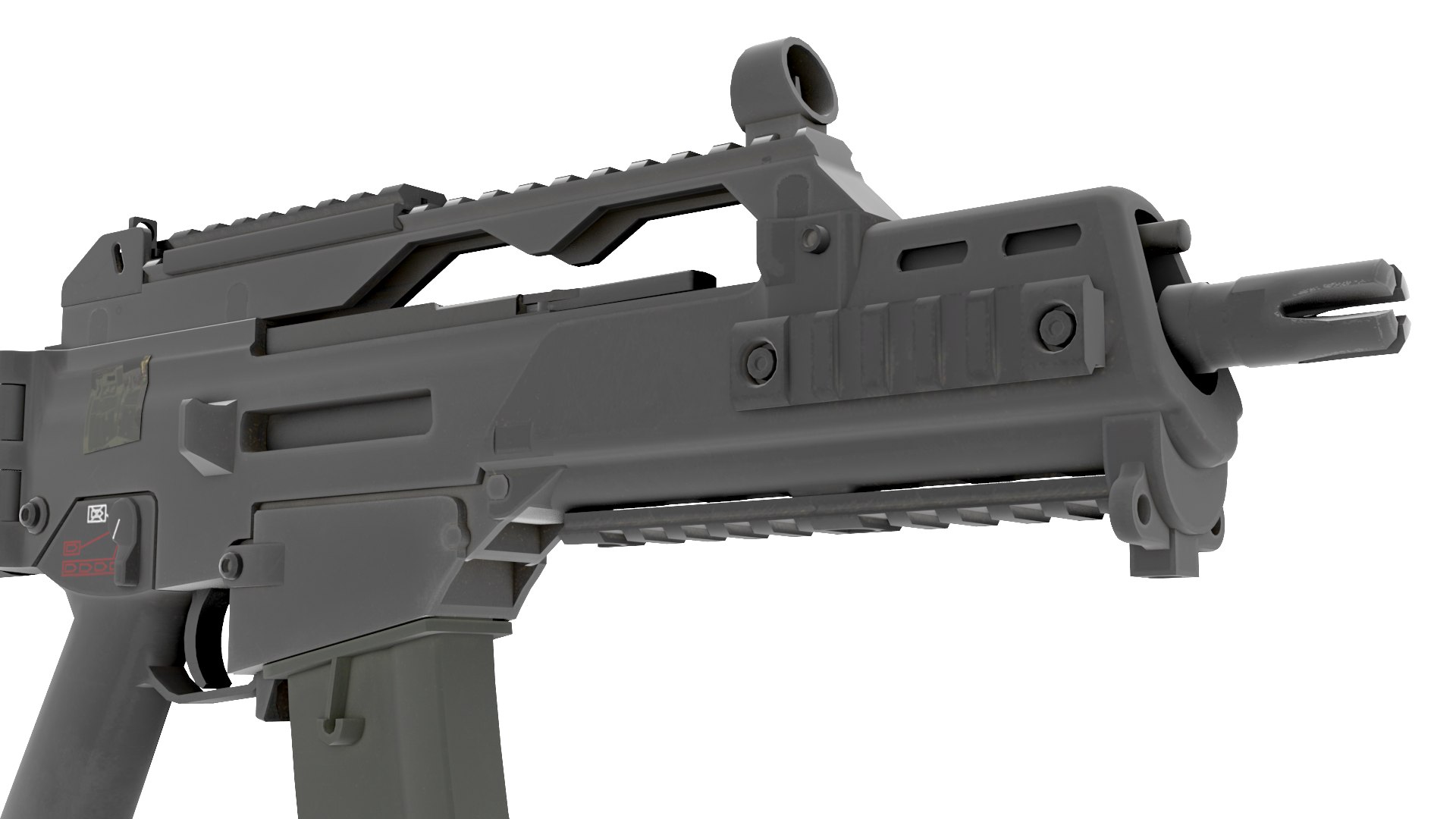 G36 Gun 3D Model - TurboSquid 2377506