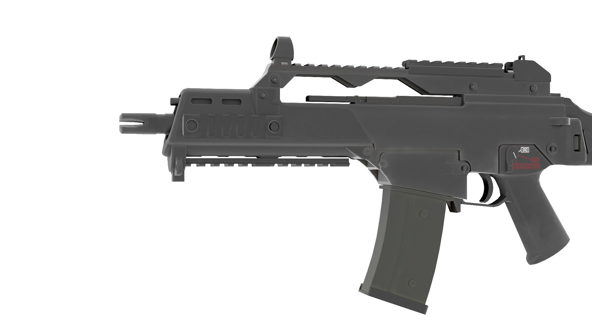 G36 Gun 3D Model - TurboSquid 2377506