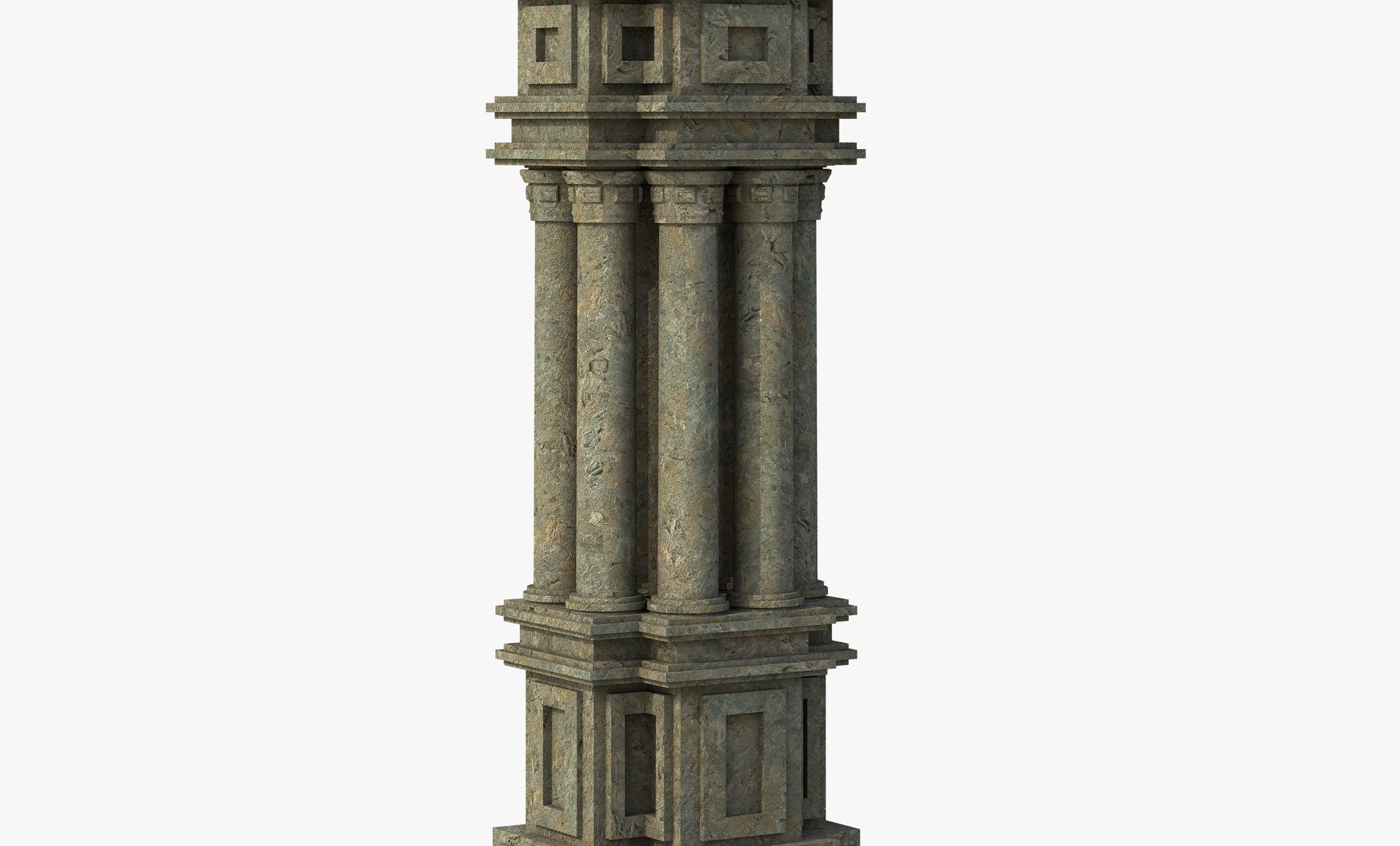Fantasy Sphere Colum Pillar 3D - TurboSquid 1785586