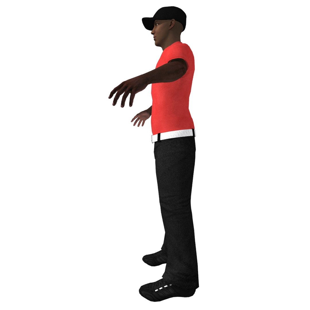 golf golfer 3d model