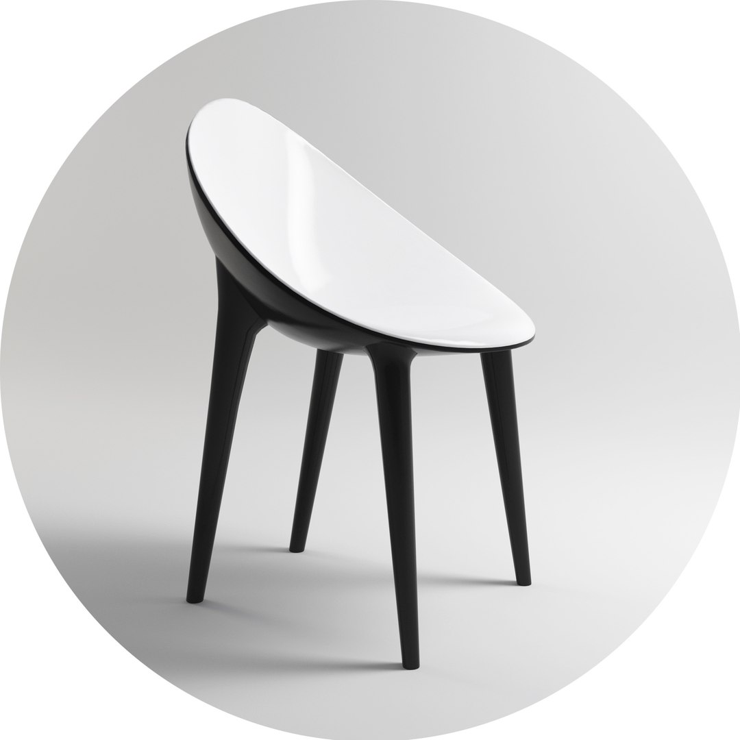 3d kartell armchair