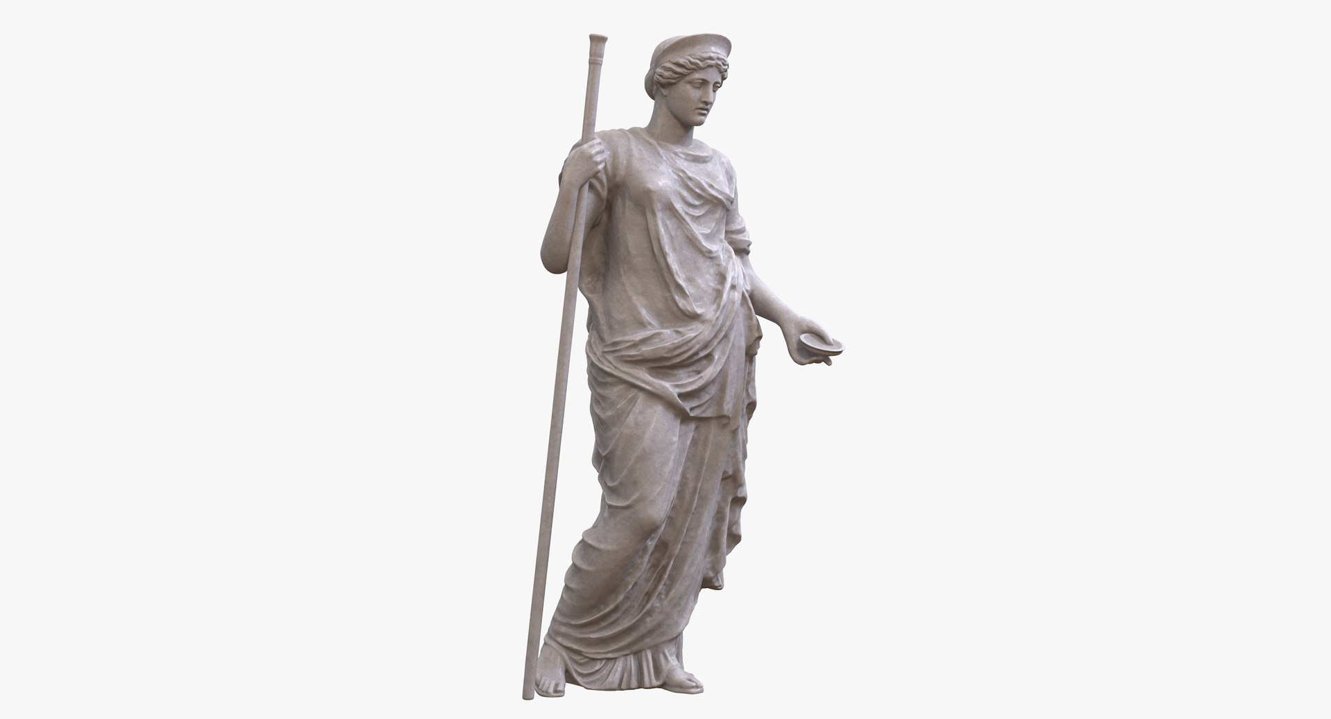 3D Hera Statue - TurboSquid 2117551