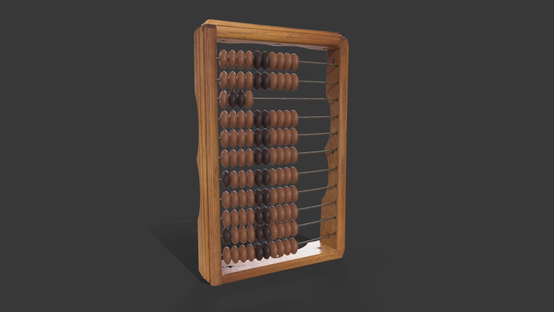 3D Abacus Vintage - TurboSquid 2266210