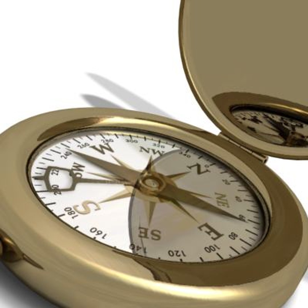 3D compass model - TurboSquid 254587