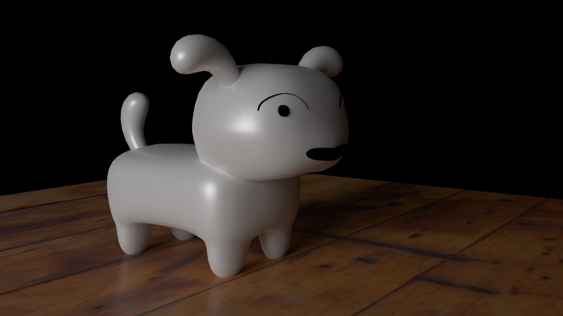 3D shinchan s dog shiro model - TurboSquid 1410101