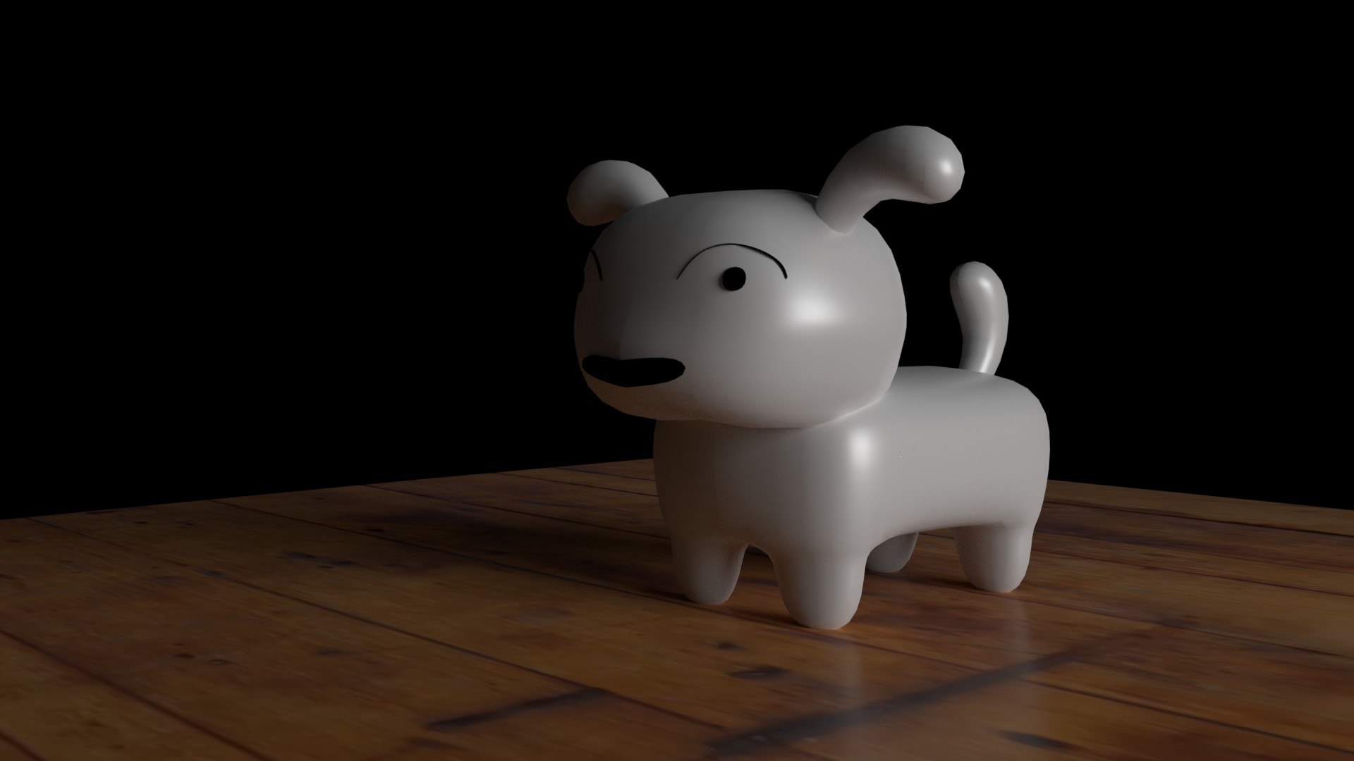 3D shinchan s dog shiro model - TurboSquid 1410101