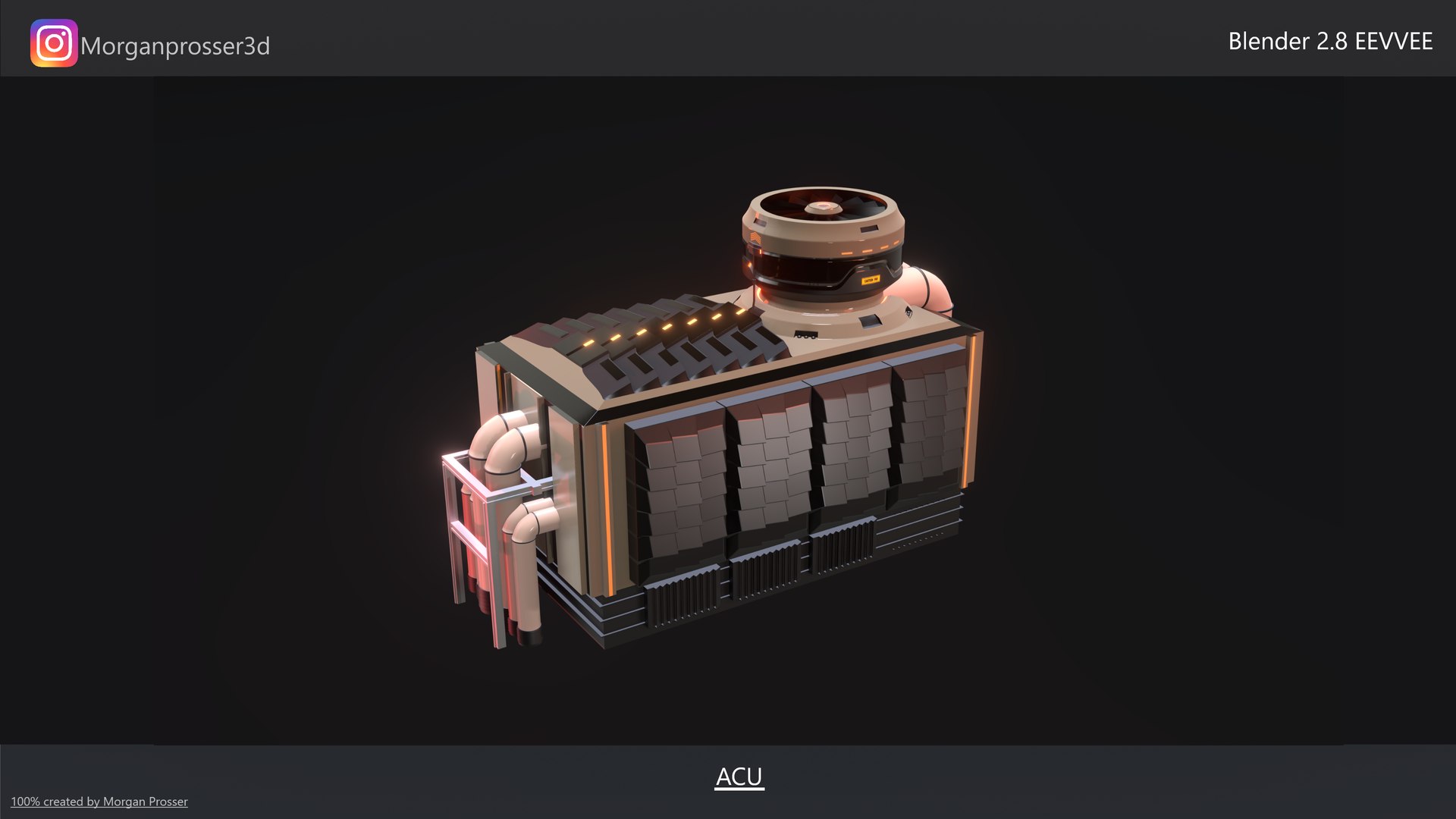 Ac Unit Sci-fi 3D Model - TurboSquid 1369684
